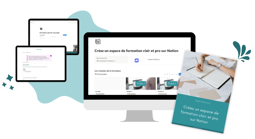Créez un espace de formation clair et pro avec Notion - Adélaïde Godard